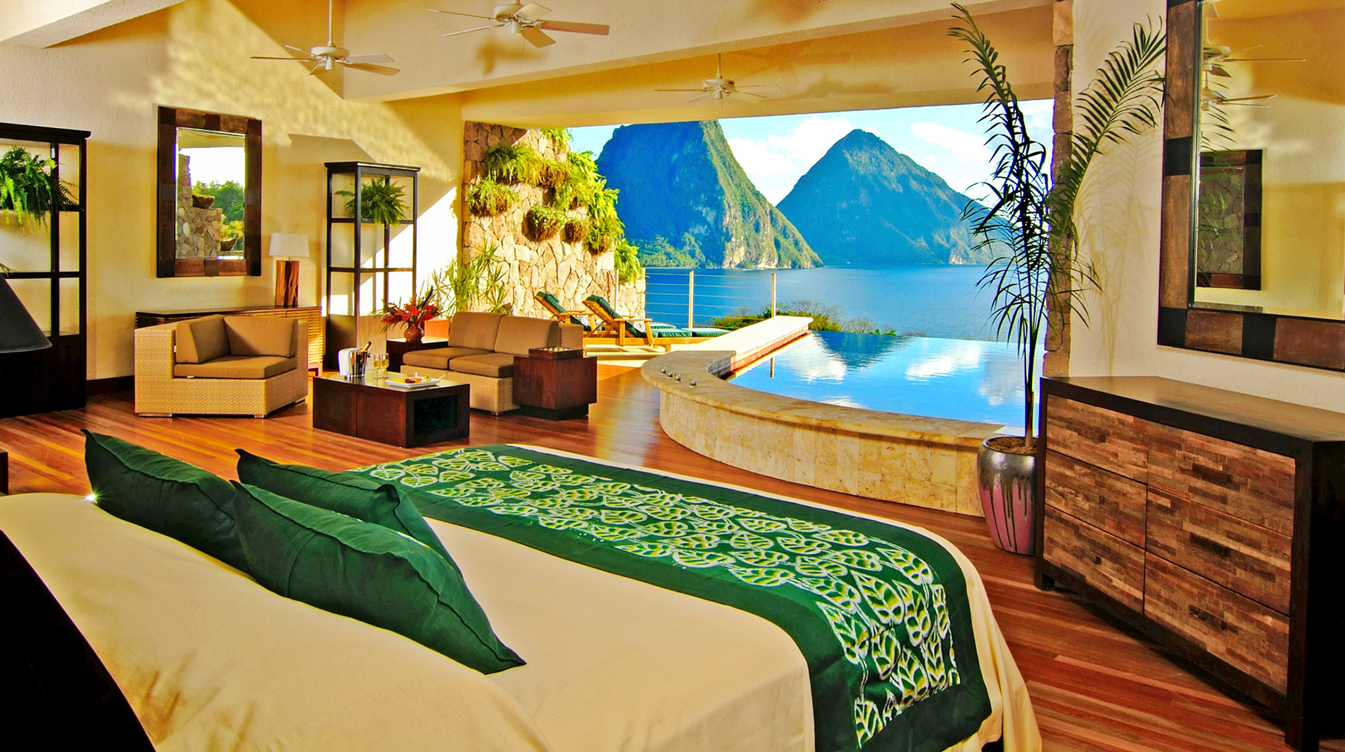 Jade Mountain Resort - St. Lucia Hotels - Soufriere, St Lucia - Forbes ...